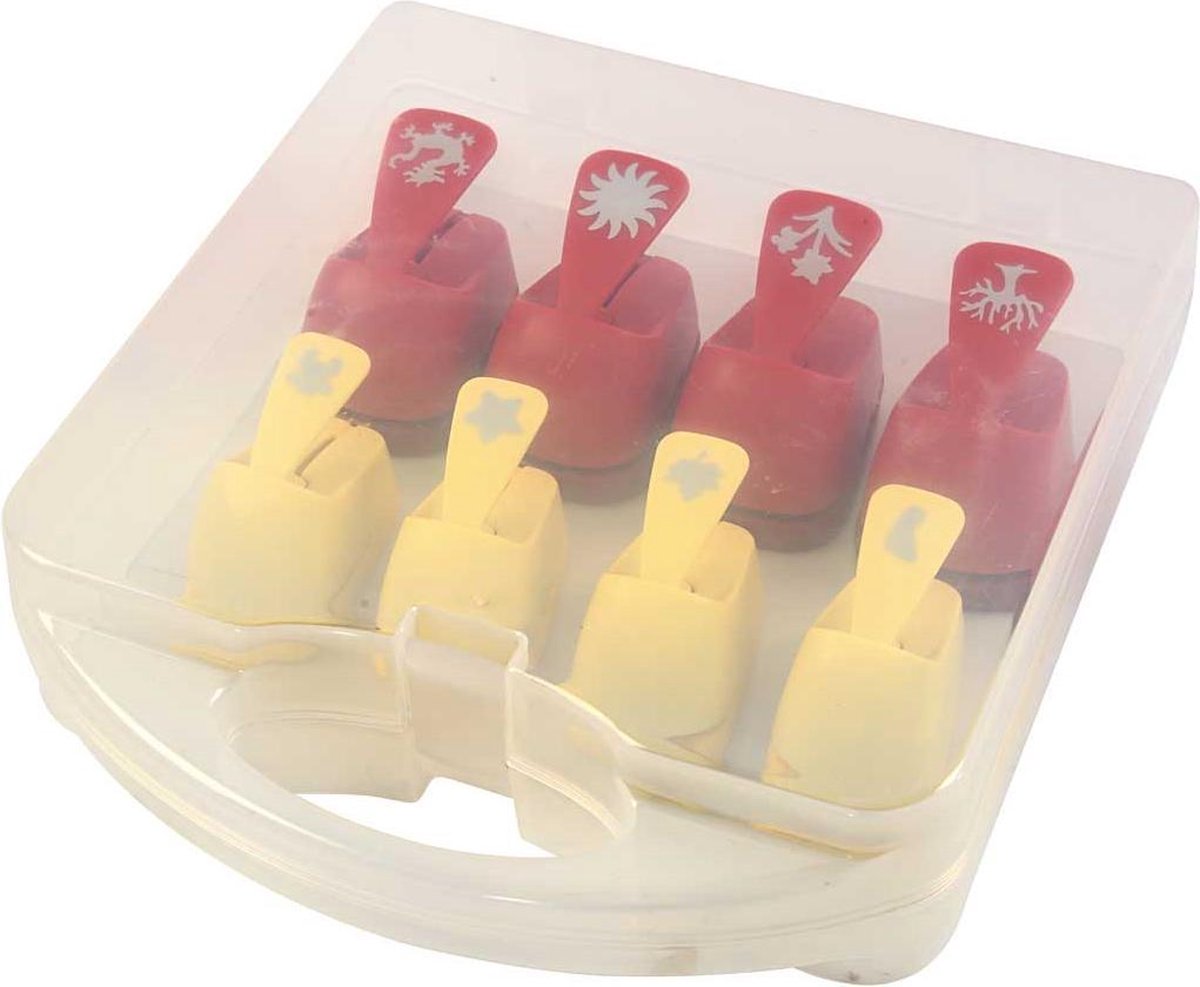 Papier ponsen. Elke dag. afm 15+23 mm. 2x4 stuk/ 1 doos | bol.com