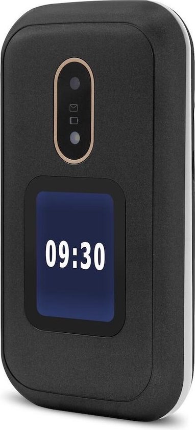 Doro 6060, Rechthoek, Dual SIM, 7,11 cm (2.8"), 3 MP, 1000 mAh, Zwart ...