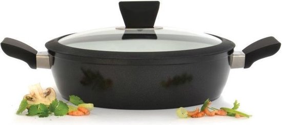 BergHOFF Eclipse Sauteerpan met dubbele handgreep en deksel | bol