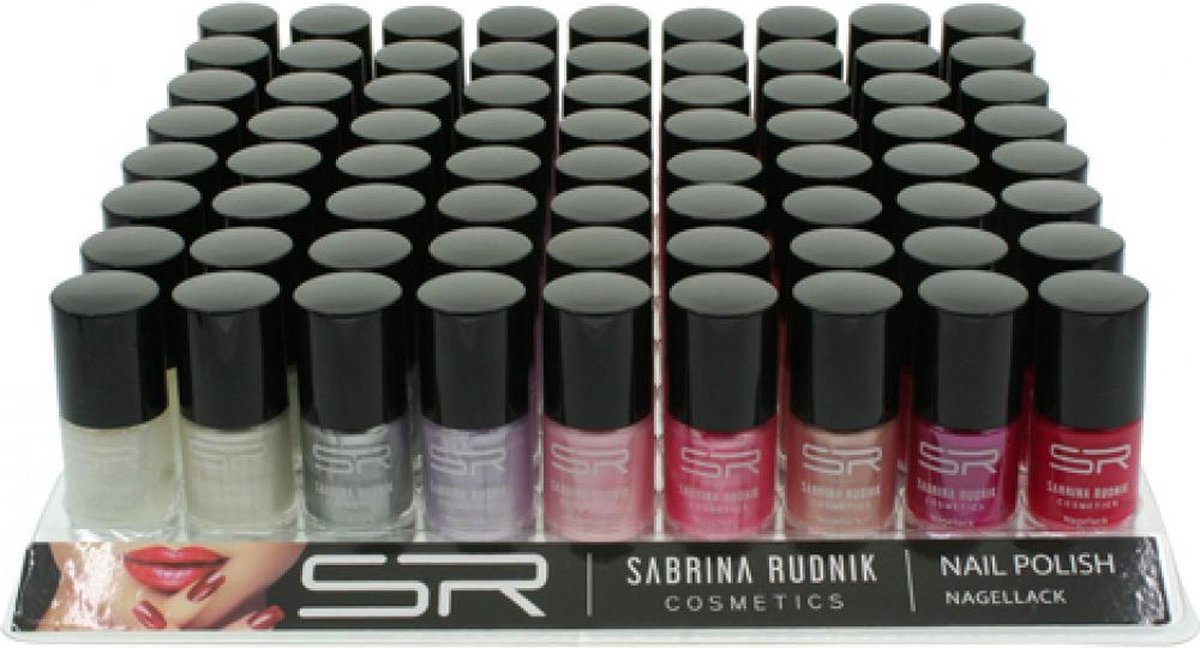 Sabrina Rudnik Cosmetics - Nagellak voor kunstnagels - transparant met ...