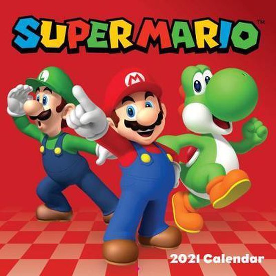 Nintendo: Super Mario 2021 Wall Calendar | bol.com