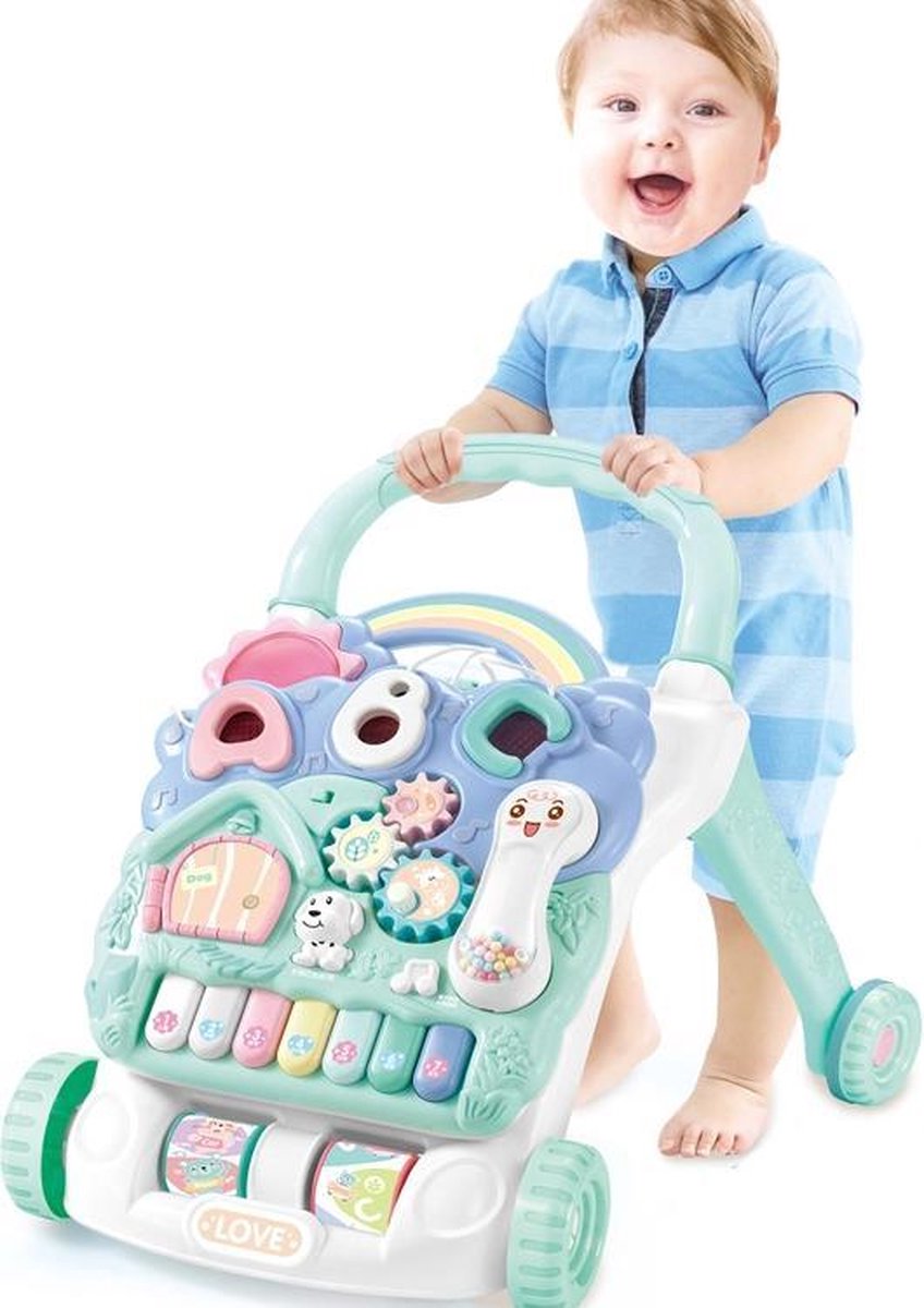 Baby Walker - Loopwagen - Speelgoed - Looptrainer - Met muziek - Baby ...