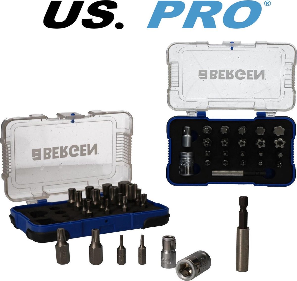 Bittenset Torx Plus en Torx met boring (Torx Plus Security) 23-delig ...