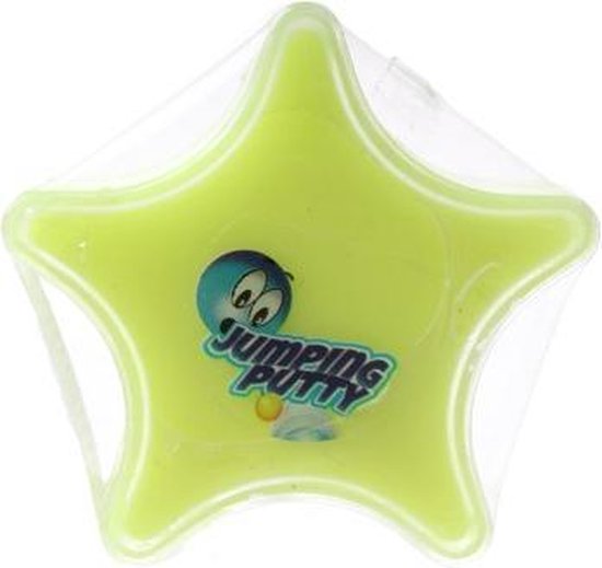 Tom Jumping Putty Junior 5 Cm Siliconen Geel | bol