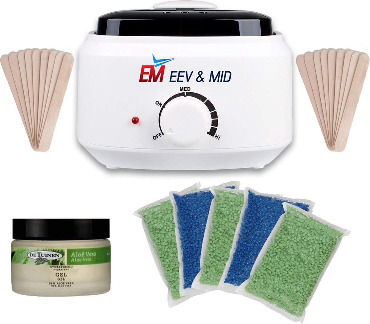 Wax Ontharen - Complete Set - Pro Wax 200 Apparaat - Ontharingsapparaat ...