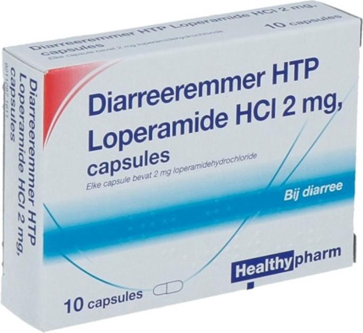 bol.com | Healthypharm Diarree Remmer 2mg - 10 Capsules