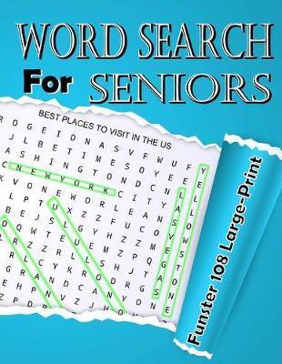 Word Search For Seniors Modern Recollection 9781690059820 Boeken