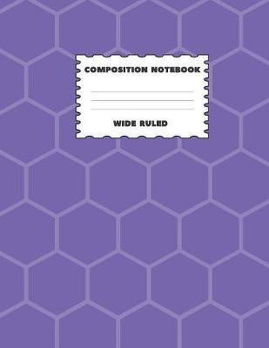 Composition Notebook Wide Ruled | 9781086027792 | Rmc School Noteboo