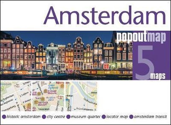 PopOut Maps- Amsterdam PopOut Map | 9781910218914 | Boeken | bol.com