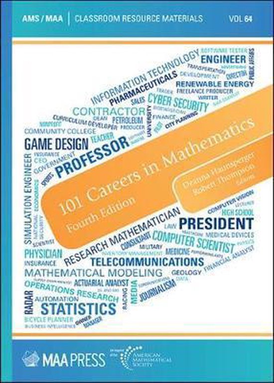 Classroom Resource Materials- 101 Careers in Mathematics ...
