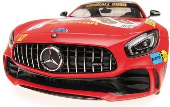 Mercedes-Benz AMG GT R 'Rote Sau' 2017 - 1:18 - Minichamps | bol.com