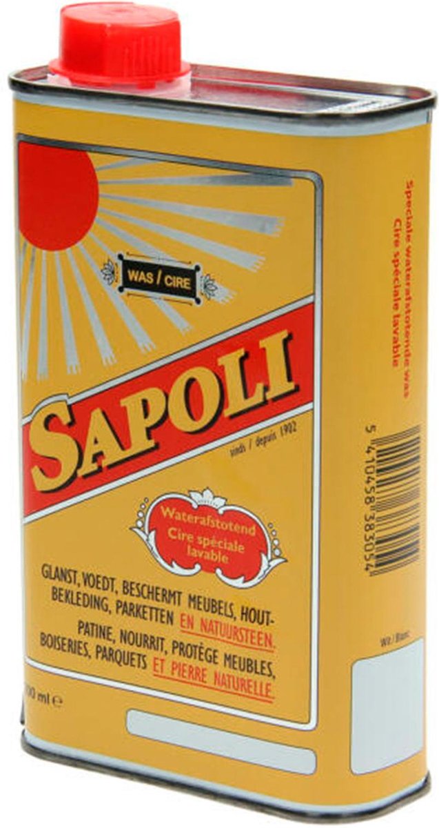 Sapoli Boenwas Wit - WASBAAR - 500ML - WIT - SAPOLI - ERES 38305 ...