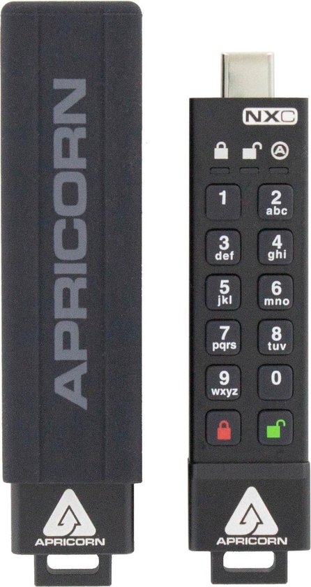 Apricorn ASK3-NXC 8GB - USB-C native USB stick | bol