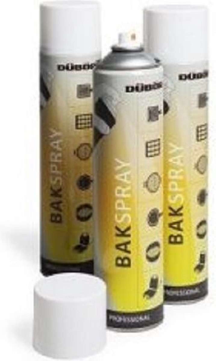 Bakspray Dübör 600ml invetten van bakplaten, (cake) mallen, (oven ...