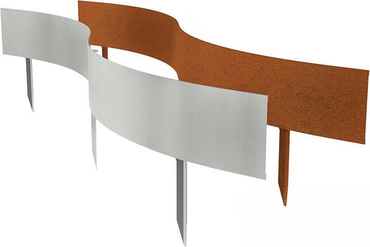 Multi-Edge ADVANCE kantopsluiting cortenstaal 200x20 cm - per 6 stuks ...