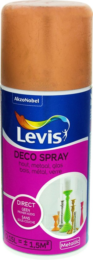 Levis Simply Refresh - Deco Spray - Simply Copper - 0.15L | bol.com