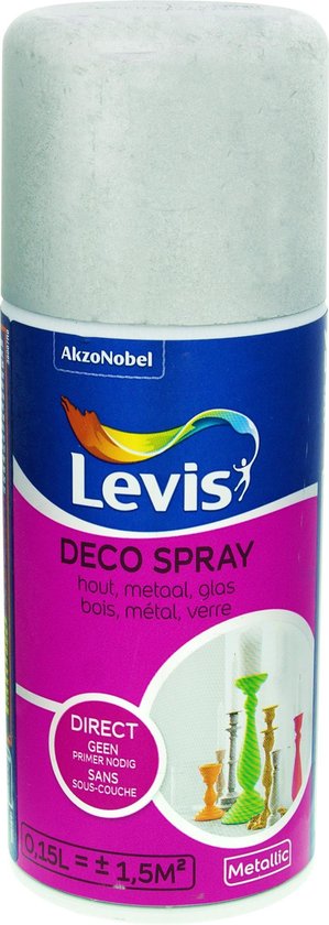 Levis Simply Refresh - Deco Spray - Simply Silver - 0.15L | bol.com