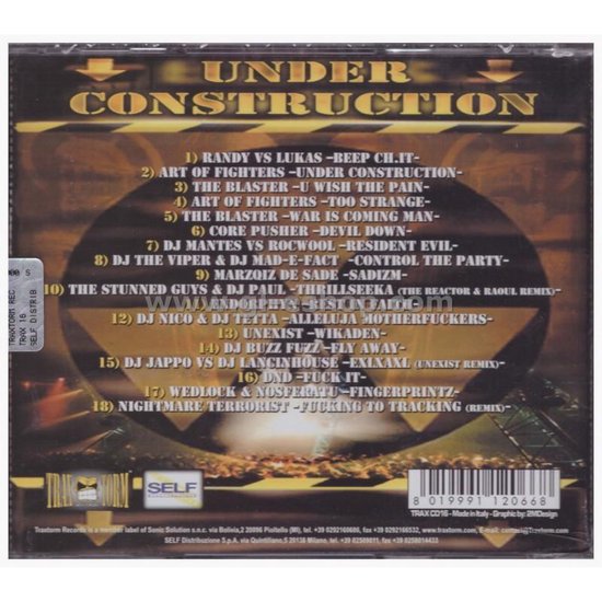 Under Construction, Vol. 1, various artists | CD (album) | Muziek | bol.com