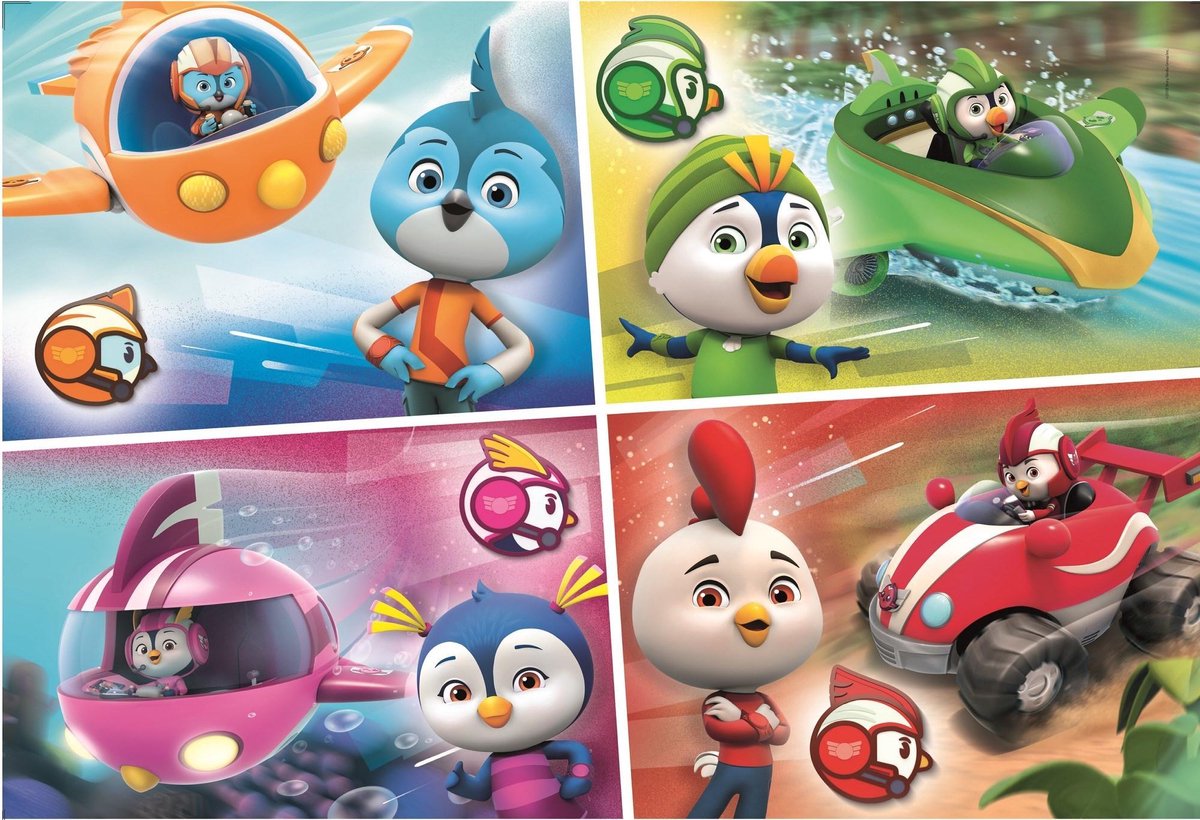 Kids-n-fun | Kleurplaat Top Wing Bat Baddy McBat