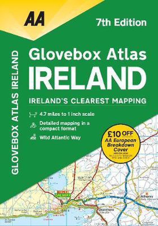 Road Atlas Ireland Aa, AA Publishing | 9780749582296 | Boeken | bol