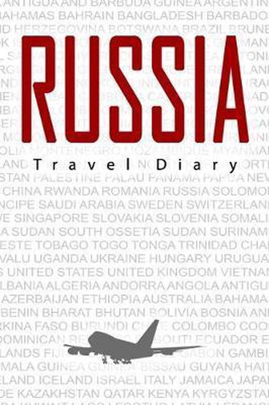 Russia Travel Diary, Travel Gifts Book Store | 9781698984780 | Boeken ...