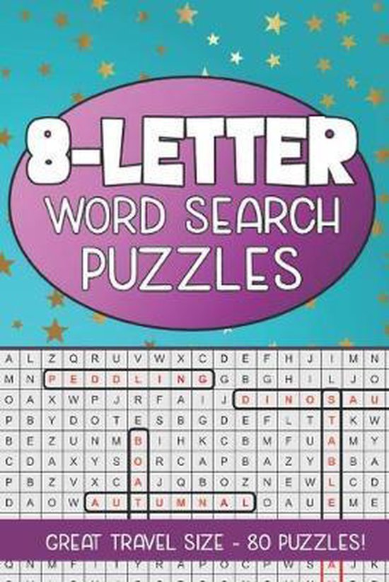 8-Letter Word Search Puzzles, Puzzle Peace | 9781692157401 | Boeken ...