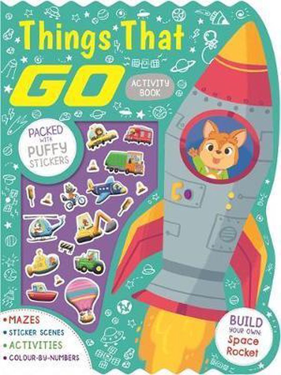 Things That Go Activity Book, Igloo Books | 9781839032950 | Boeken | bol