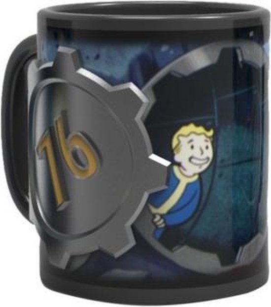 Fallout 76 Vault 76 3D Mug | bol