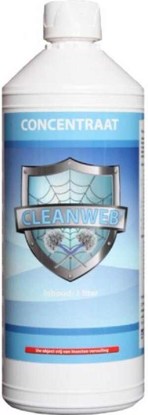 CleanWeb Anti Spinnenspray - Spinnen verwijderen & verjagen - 1000ml | bol