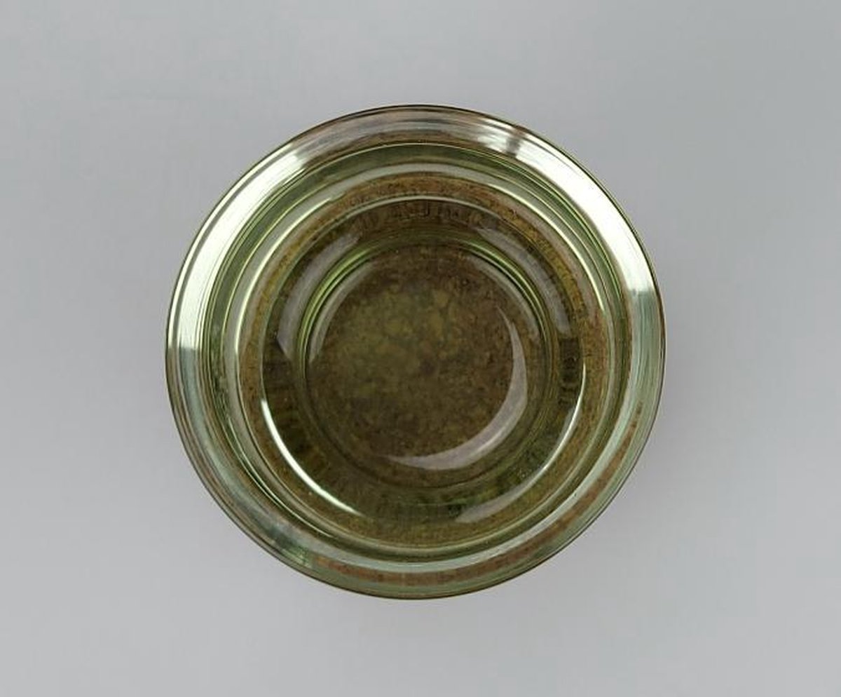 Theelichthouder SUSAN - Groen / Bruin - Glas / Kurk - Ø 9 x h 8 cm ...