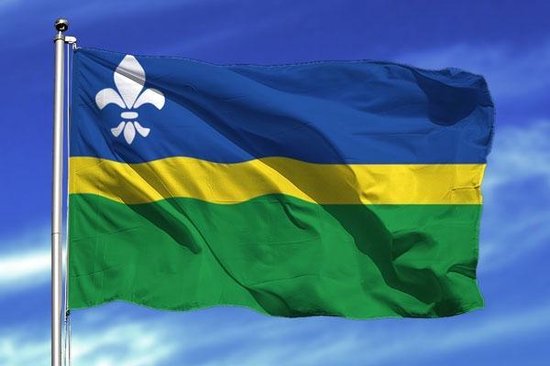 Flevoland Vlag - Grote Flevolandse Provincie Flag - Vlaggenmast Vlag - Van 100%... | bol.com