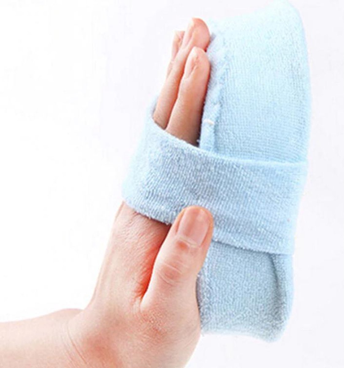 Badspons en douche spons blauw - lichte scrub - loofah - 100% duurzaam ...