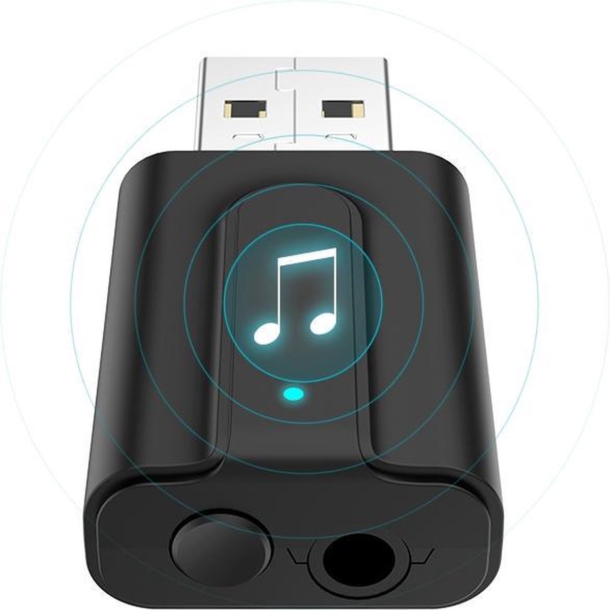 Bluetooth 5.0 Zender en Ontvanger 2-in-1 USB | bol