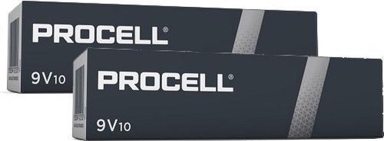 Duracell Procell Alkaline 6LR61 9V Blok MN 1604 9V 20 Stuks. (Box ...