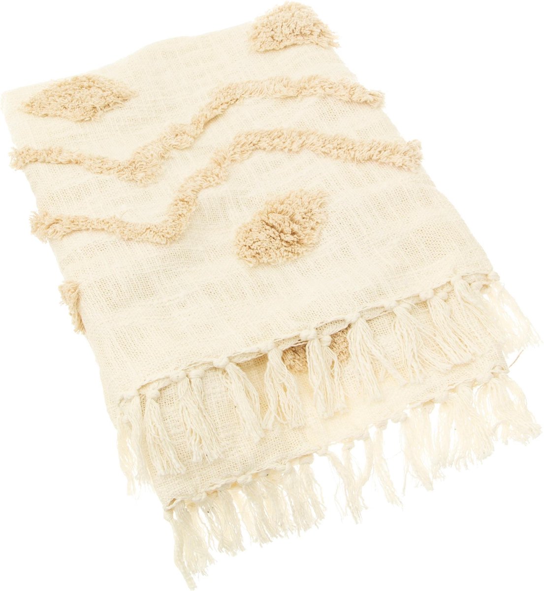 Plaid - Boho Neutraal | bol.com