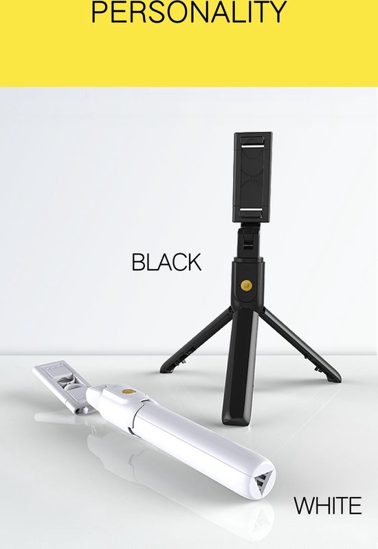 Tripod Selfie Stick - Inclusief Luxe Draagtas - Statief Monopod ...