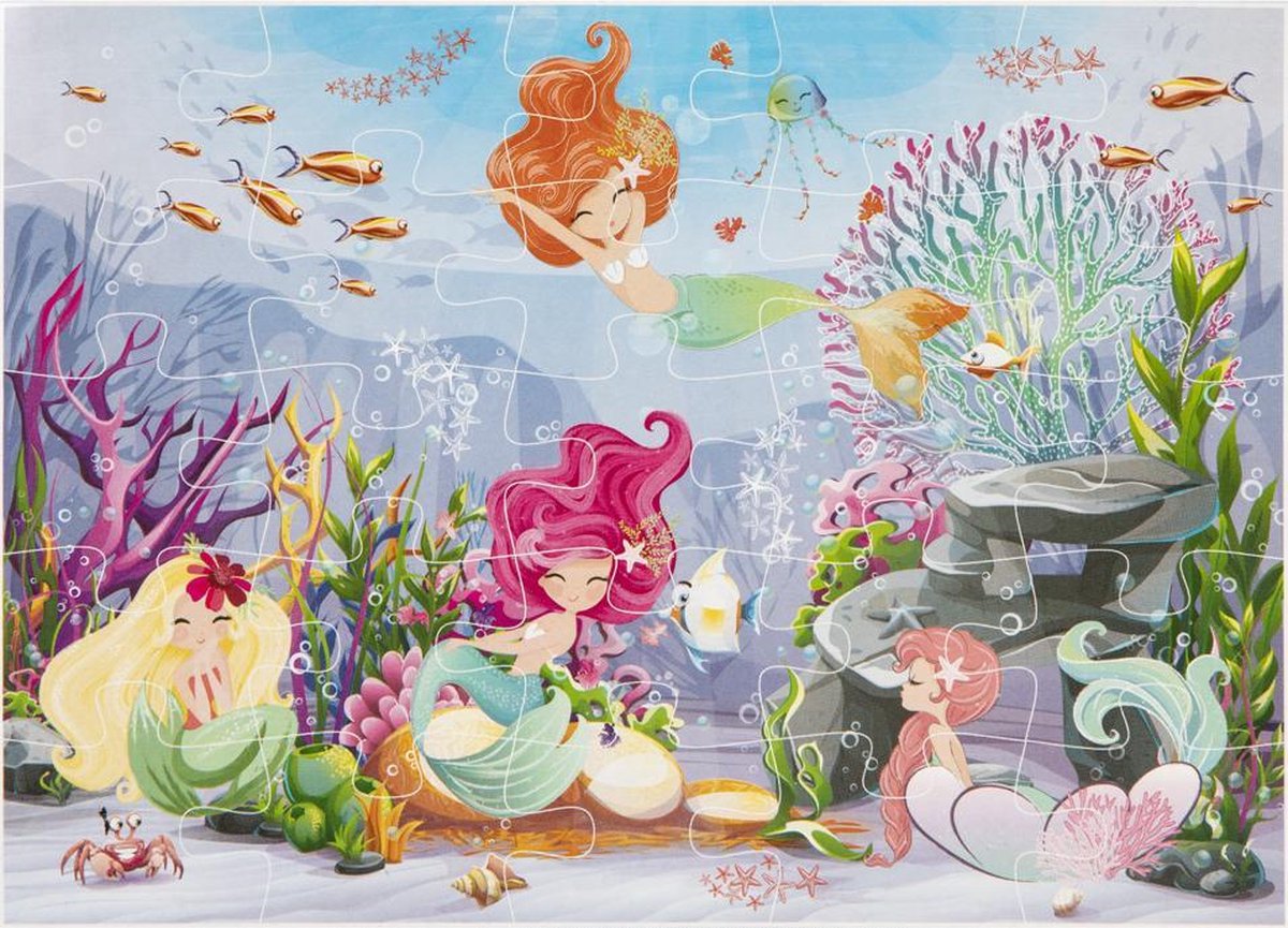 3 puzzels van 35 x 25 CM | Grafix puzzel | Elke puzzel 25 puzzelstukjes ...