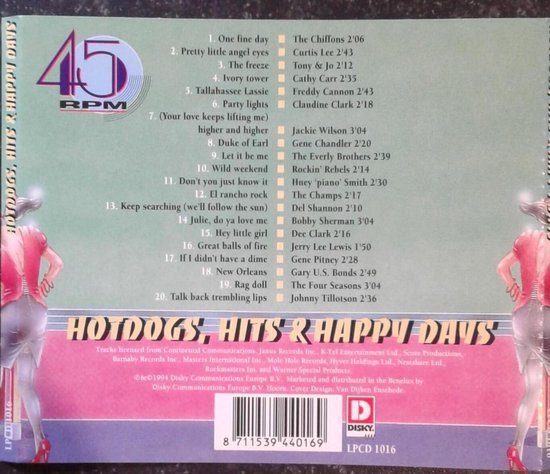 Hotdogs, Hits & Happy 10, various artists | CD (album) | Muziek | bol
