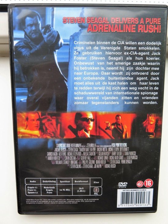 Shadow man - Steven Seagal (Dvd), Steven Seagal | Dvd's | bol