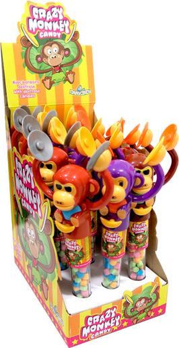 Funny Music Monkey Snoep - 12 Stuks | bol
