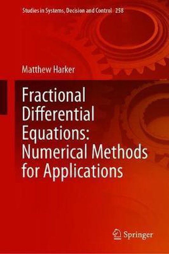 Fractional Differential Equations | 9783030323769 | Matthew Harker | Boeken | bol.com
