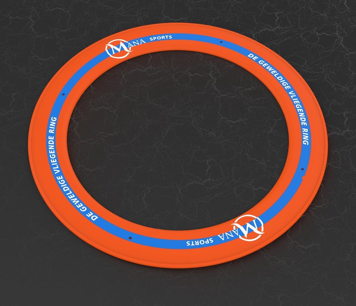 Mana Frisbee Ring - 25cm - Rubber - Oranje | bol.com