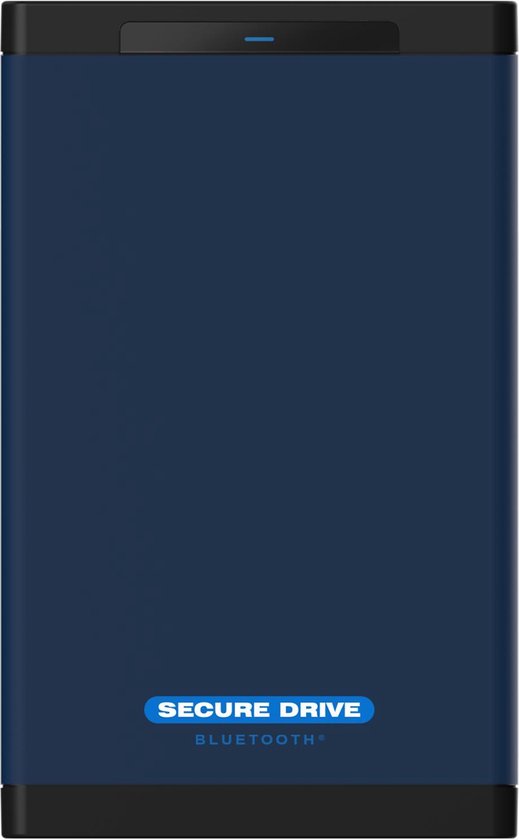 SecureDrive BT 500GB HDD - Mobile App authenticatie - FIPS 140-2 Level 3 validated | bol