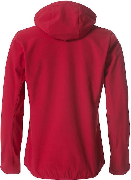 Clique Basic Hoody Softshell Ladies rood m | bol.com