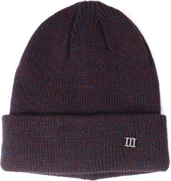 Jaroah | Muts fijn gebreid met boord en metallic 3 bordeaux | bol.com