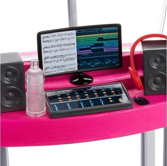 Barbie - Career DJ Recording Studio Playset - DJ Set | bol
