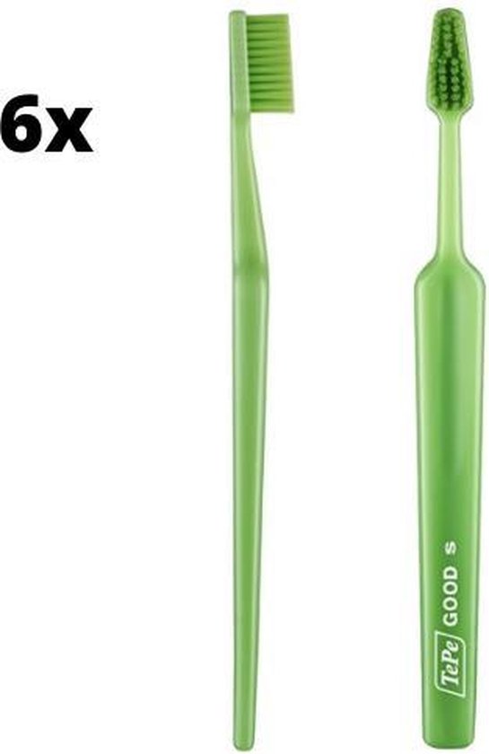 TePe Good Regular Soft Tandenborstel - 6 stuks - Duurzaam | bol.com