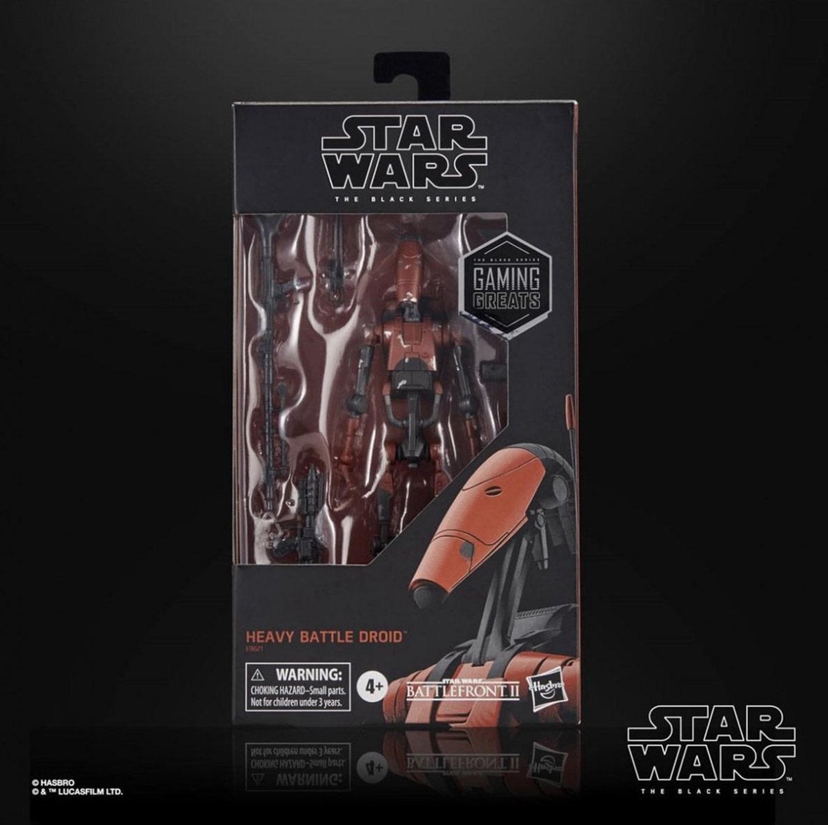 Star Wars: Black Series - Battlefront II -Heavy Battle Droid Exclusive ...