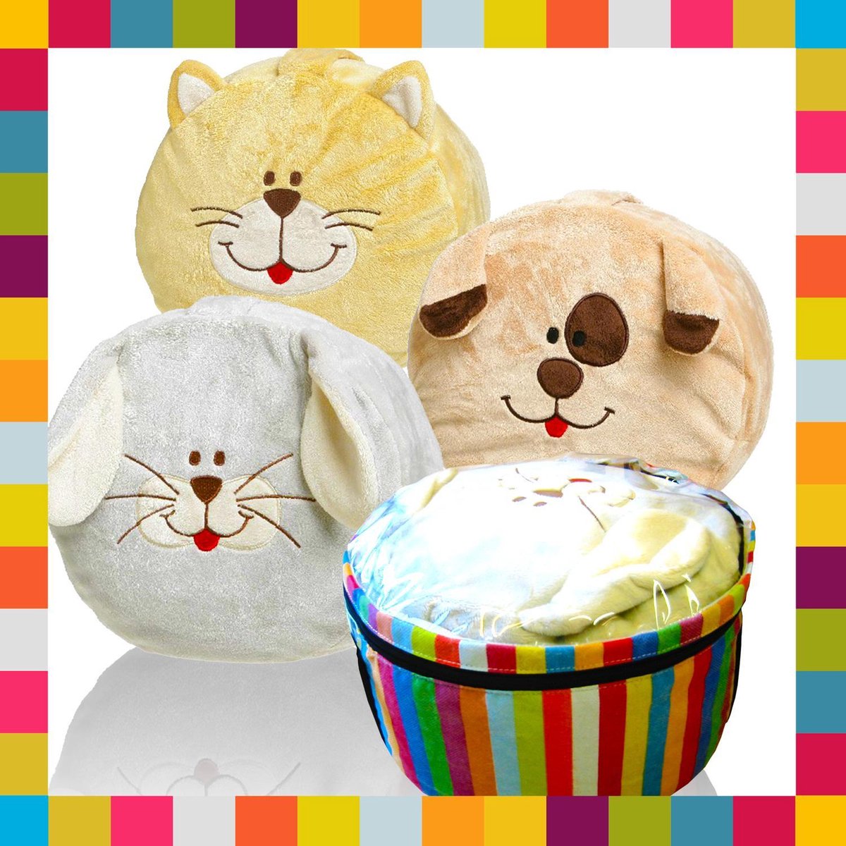 Cherry Belly - Sit - kinderzitje - poef - Kat | bol.com