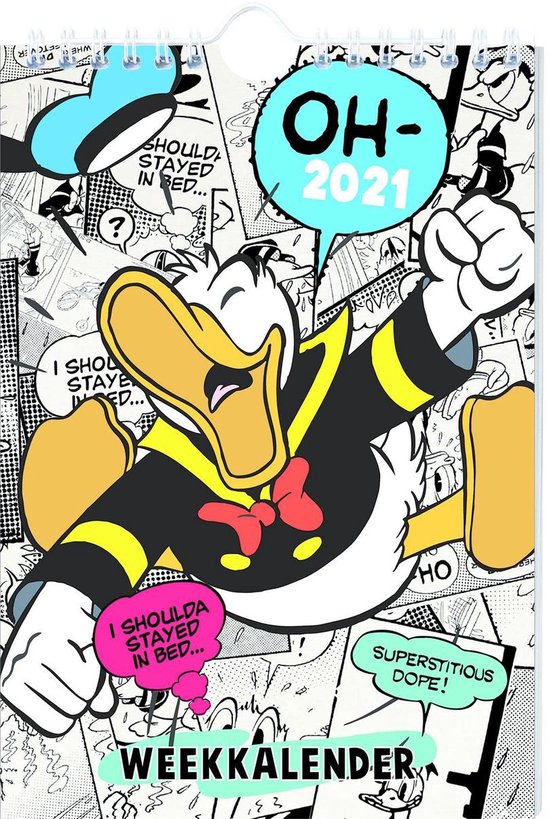 Donald Duck Weekkalender 2021, Interstat | 8712048323073 | Boeken | bol.com